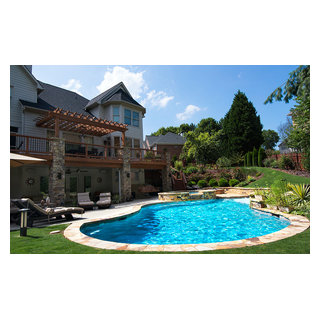Roswell Pool and Spa - Traditional - Pool - Atlanta - by Hearthstone ...