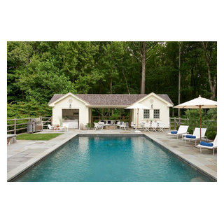 Roxbury Connecticut - Transitional - Pool - New York - by Davis Raines ...