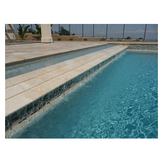 Royal Moat Water Feature - Contemporary - Pool - Los Angeles - by User ...