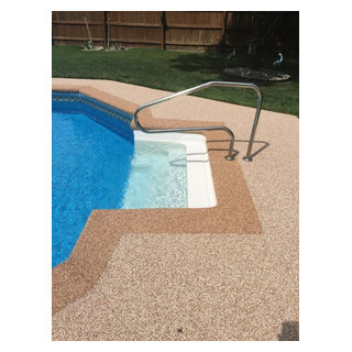 Rubber Pool Deck - Transitional - Pool - Other - by User | Houzz