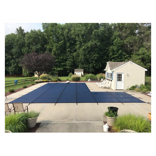 Safety Pool Cover (Brand: Merlin, SmartMesh: Color: Blue) - Pool ...