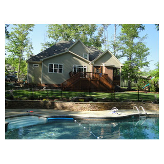 sally's - Modern - Pool - Raleigh - by J&A Stone Work | Houzz