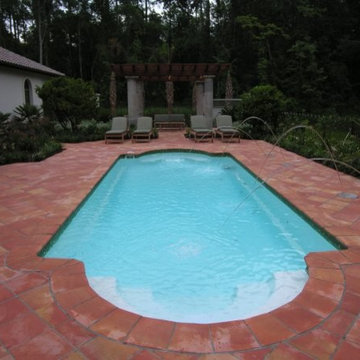75 Red Stone Pool Ideas You'll Love - September, 2025 | Houzz