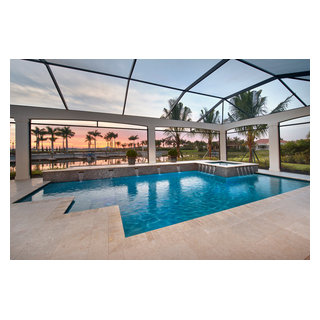 San MIchele - Transitional - Pool - Miami - by Harbourside Custom Homes ...