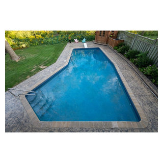 Scarborough Concrete Pool Renovation - Modern - Pool - Toronto - by ...