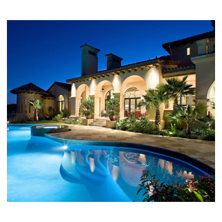 Seven Oaks Showcase - Mediterranean - Pool - Austin - by JAUREGUI ...