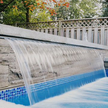 Sheer Descent Water Feature - Photos & Ideas | Houzz