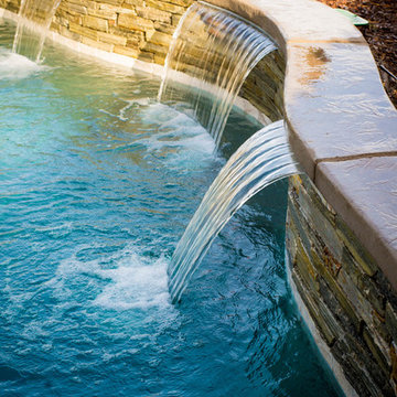 Sheer Descent Water Feature - Photos & Ideas | Houzz