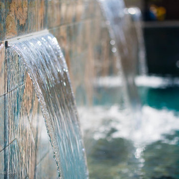 Sheer Descent Water Feature - Photos & Ideas | Houzz