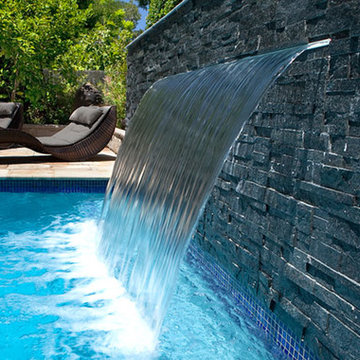 Sheer Descent Waterfall - Photos & Ideas | Houzz