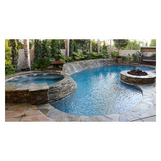 Sierra Nevada Retreat - Traditional - Pool - Orange County - by Swan ...