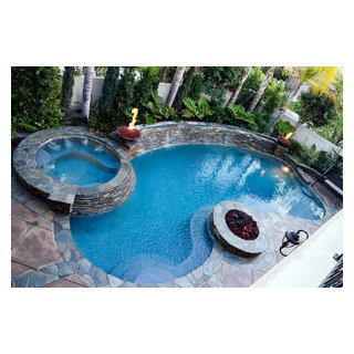 Sierra Nevada Retreat - Traditional - Pool - Orange County - by Swan ...