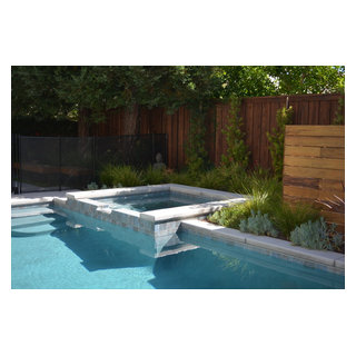Small Modern Pool - Contemporary - Pool - Sacramento - by Geremia Pools ...