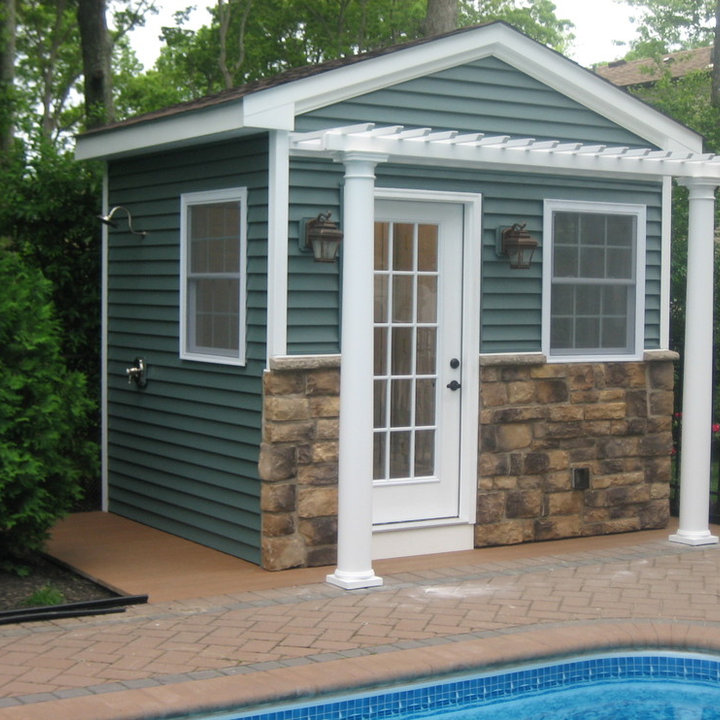 75 Small Pool House Ideas You'll Love - July, 2025 | Houzz