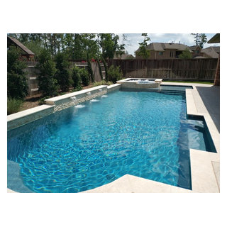 Smith Pool & Spa - Transitional - Pool - Houston - by Carnahan ...