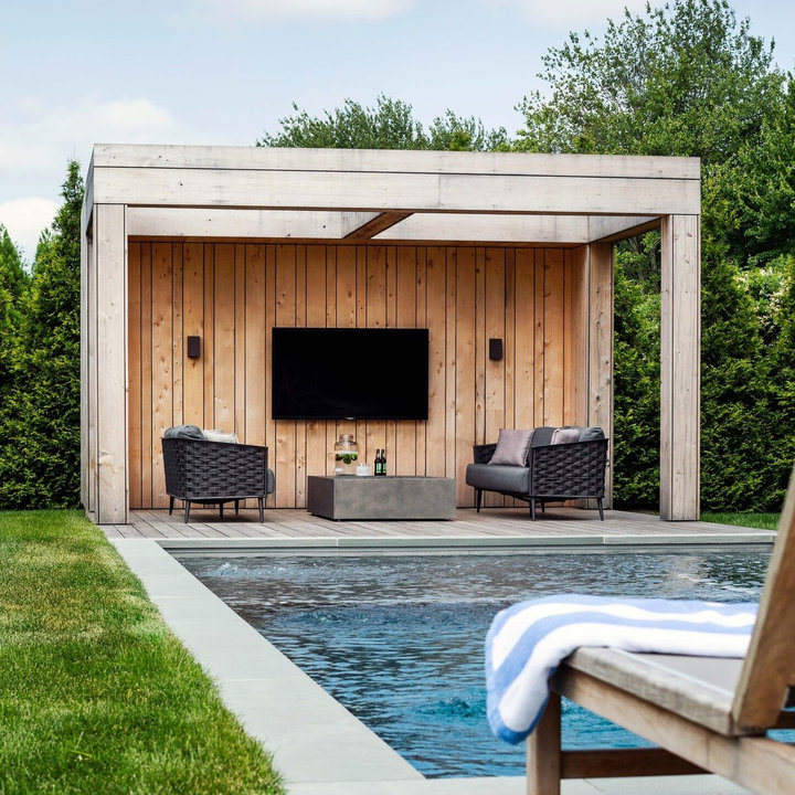 75 Poolhäuser Ideen & Bilder - Oktober 2025 | Houzz