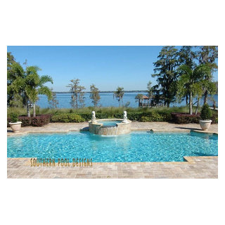 Southern Pool Designs - pool and spas - Mediterranean - Pool - Orlando ...