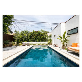 Spanish Modern - Mediterranean - Pool - Los Angeles - by Texture Living ...