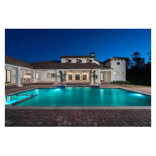 Spanish Revival Custom Home - Mediterranean - Pool - Orlando - by Jorge ...