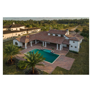 Spanish Revival Custom Home - Mediterranean - Pool - Orlando - by Jorge ...