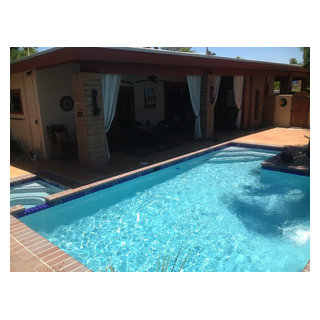 Spanish Style Pool Remodel - Mediterranean - Pool - Los Angeles - by ...