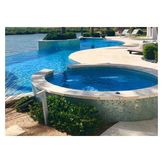 Spas - Beach Style - Pool - Other - by Keith Zars Pools | Houzz