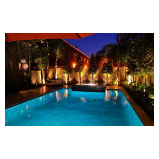 St Charles swimming pool and spa - Contemporary - Pool - New Orleans ...