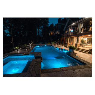 St. Ives Backyard Paradise - Traditional - Pool - Atlanta - by Georgia ...