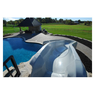 Stair slide combo - Contemporary - Pool - Kansas City - by Complete ...