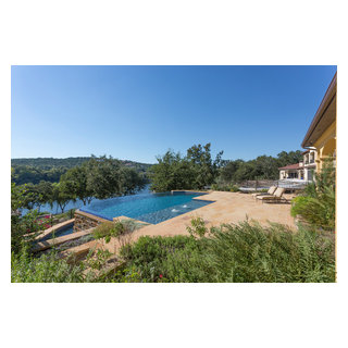 Steiner Ranch Pool and Outdoor Kitchen - Pool - Austin - by Blue Hole ...