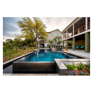 Stono River Vanishing Edge - Contemporary - Pool - Charleston - by Josh ...