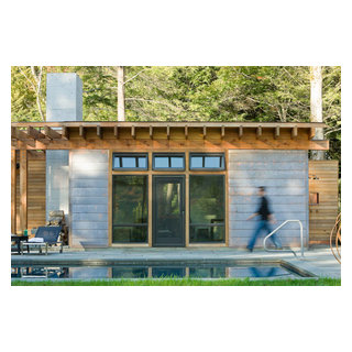 Stowe, Vermont Pool House - Modern - Pool - Burlington - by Patterson and Smith Construction ...