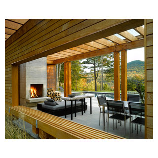 Stowe, Vermont Pool House - Modern - Pool - Burlington - by Patterson and Smith Construction ...
