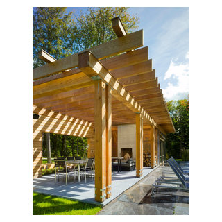 Stowe, Vermont Pool House - Modern - Pool - Burlington - by Patterson and Smith Construction ...