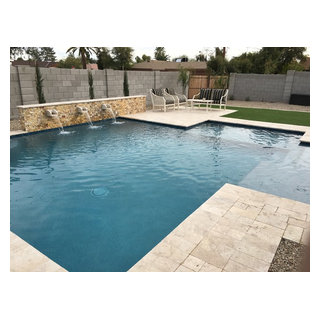 Straight Line Pools - Contemporáneo - Piscina - Phoenix - de Big Daddy ...