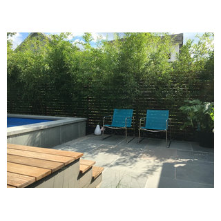 Suburban Modern with Pool - Modern - Pool - New York - by Little ...