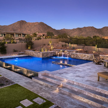 Spotter Tile Pool Steps - Photos & Ideas | Houzz