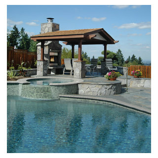 SW Portland Pool - Traditional - Pool - Portland - by Landscape East ...