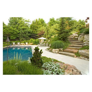 Swains Lock - Rustic - Pool - DC Metro - by SURROUNDS Landscape ...