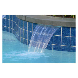 Swan Pools | Swimming Pool Company | Water Feature_Sheer Descent ...