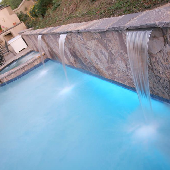 Sheer Descent Water Feature - Photos & Ideas | Houzz