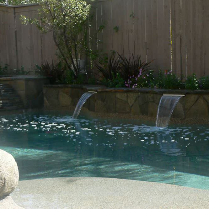 Sheer Descent Water Feature - Photos & Ideas | Houzz