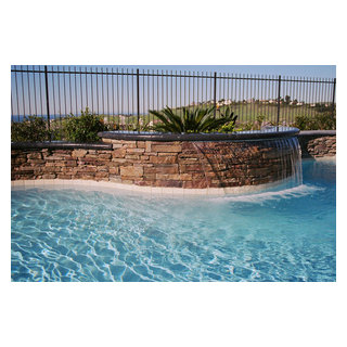 Swan Pools | Swimming Pool Company | Water Feature_Sheer Descent ...