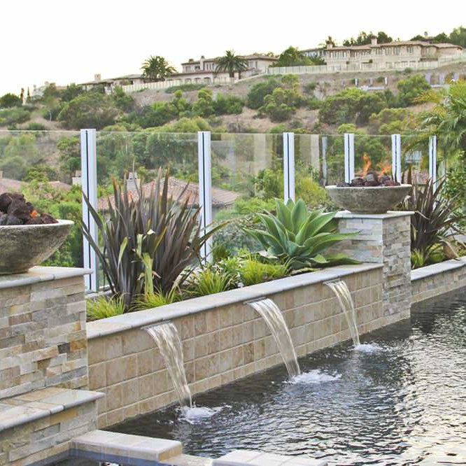 Sheer Descent Water Feature - Photos & Ideas | Houzz