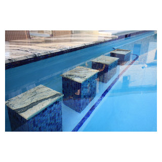 Swim Up Bar - Traditional - Swimming Pool & Hot Tub - Cleveland - by ...