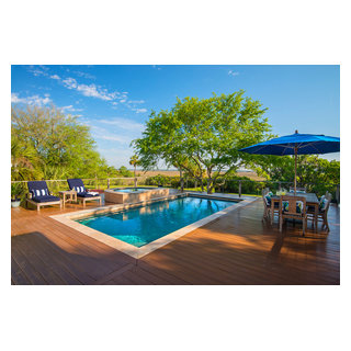 Swimming Pool and Spa Combination - Belle Hall Subdivision of Mt ...