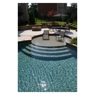 Swimming Pool Designs - Traditional - Swimming Pool & Hot Tub - Atlanta ...