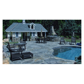 Swimming Pool, Masonry & Landscaping Project - Traditional - Pool ...