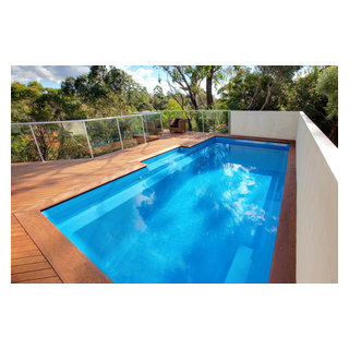 Symphony 7m in Cobalt Blue - Rustic - Pool - Sydney - by Narellan Pools ...