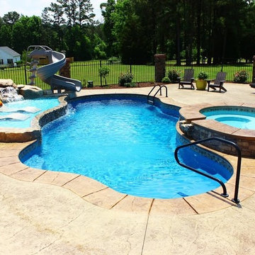 Pool Tanning Ledge Ideas - Photos & Ideas | Houzz